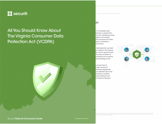 Virginia's Consumer Data Protection Act (VCDPA): White Paper - Securiti