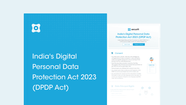 India DPDP Bill 2023 - Digital Personal Data Protection - Securiti
