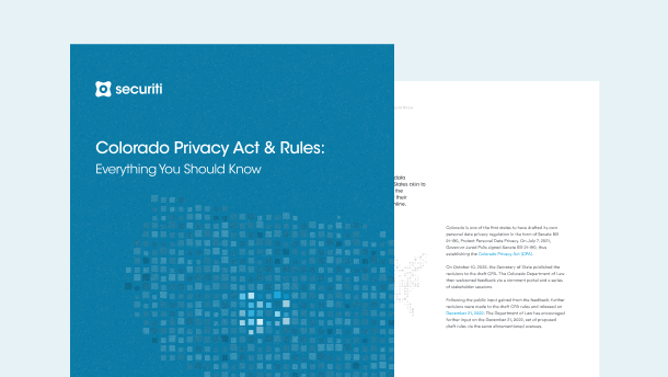 Colorado Privacy Act: Everything You Should Know - Securiti