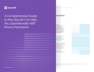 NIST Privacy Framework White Paper - Securiti