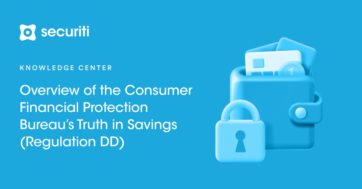 What is Truth in Savings Act (Regulation DD)? - Securiti