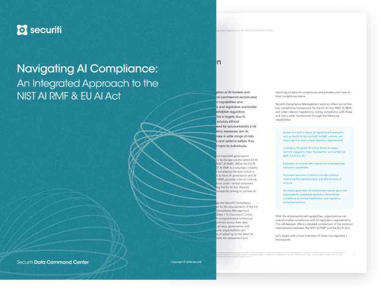 Navigating AI Compliance: An Integrated Approach to the NIST AI RMF ...