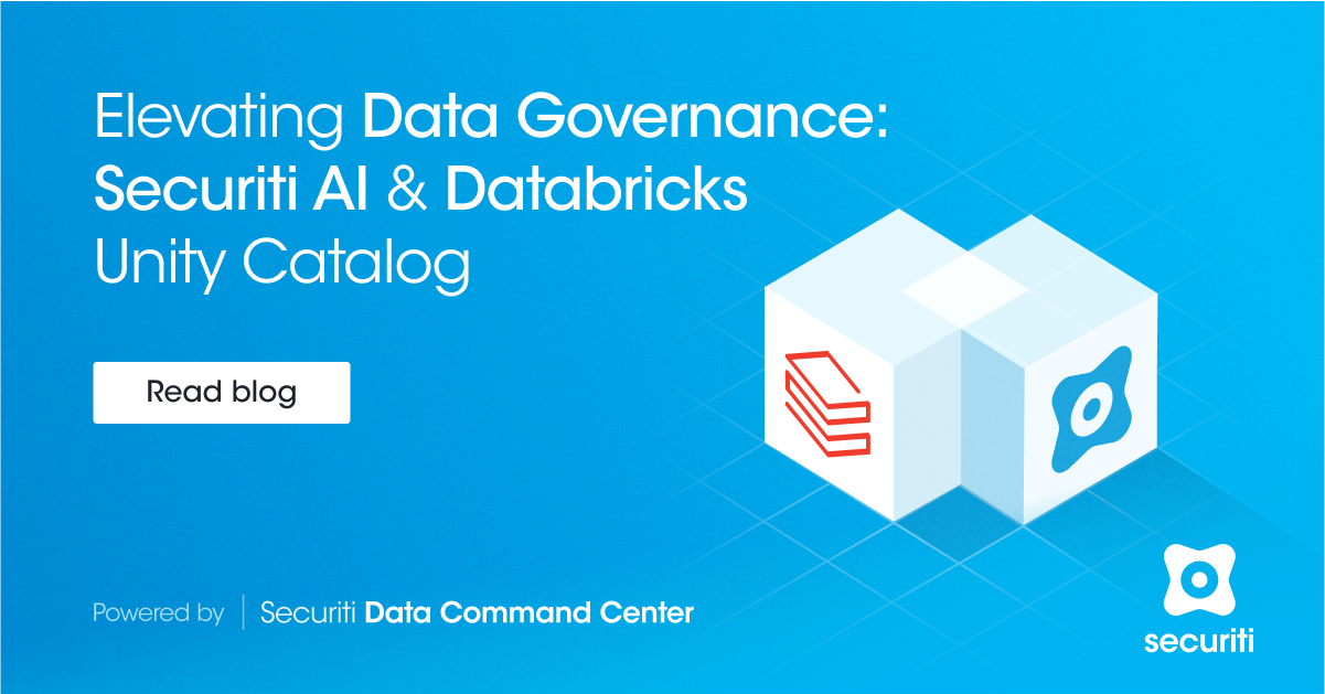 Elevating Data Governance: Securiti AI and Databricks Unity Catalog - Securiti