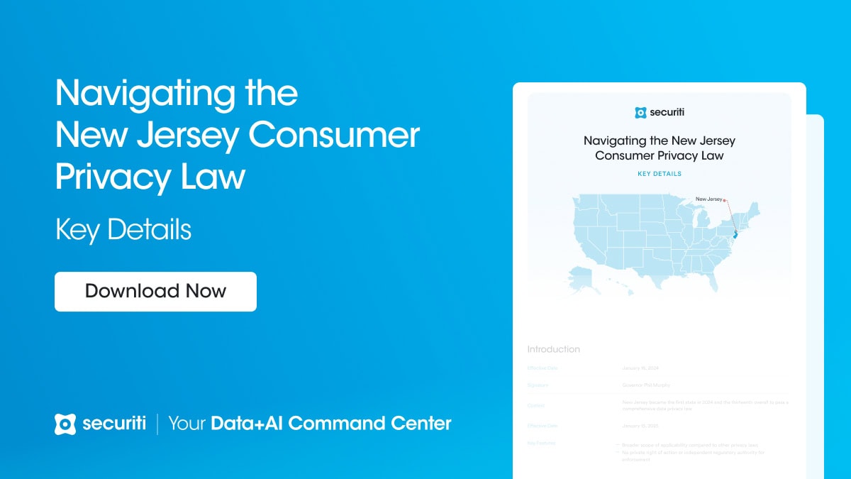 Navigating the New Jersey Data Privacy Act (NJDPA): Key Details - Securiti