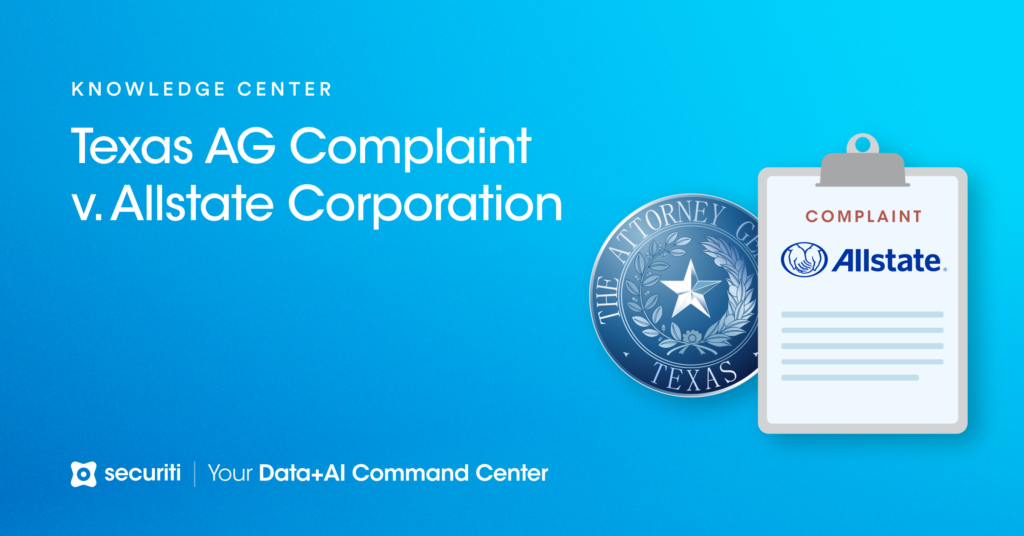 An Overview of Texas AG Complaint v. Allstate Corporation - Securiti