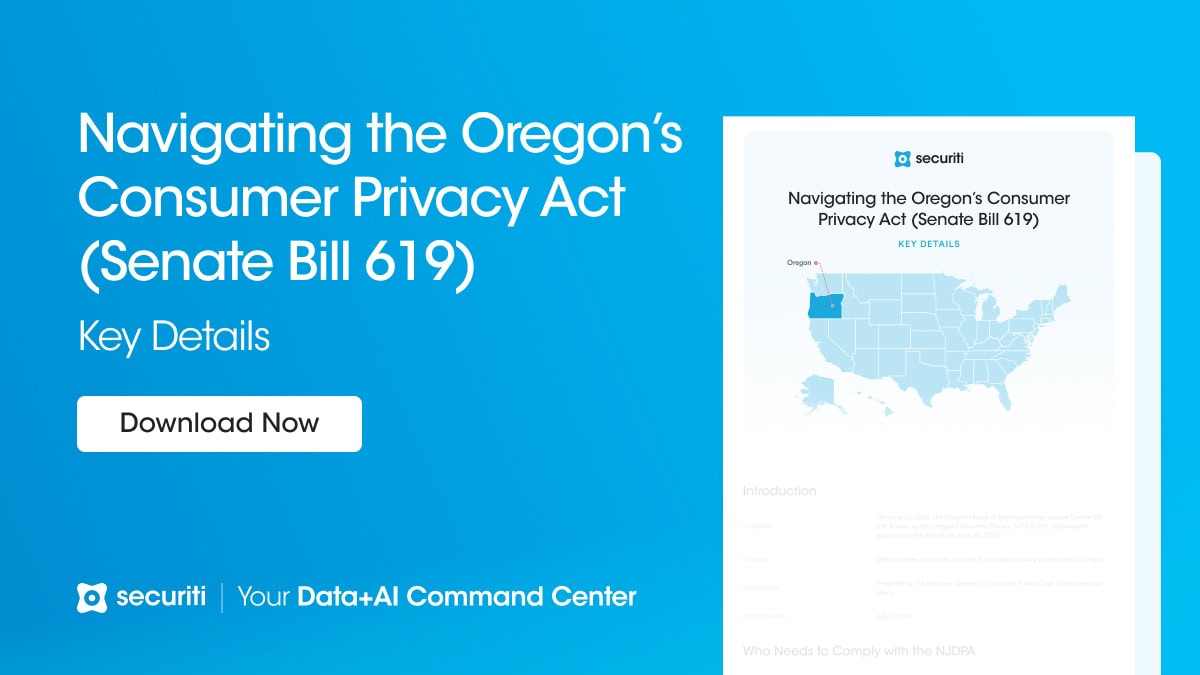 Navigating Oregon’s Consumer Privacy Act (OCPA): Key Details - Securiti