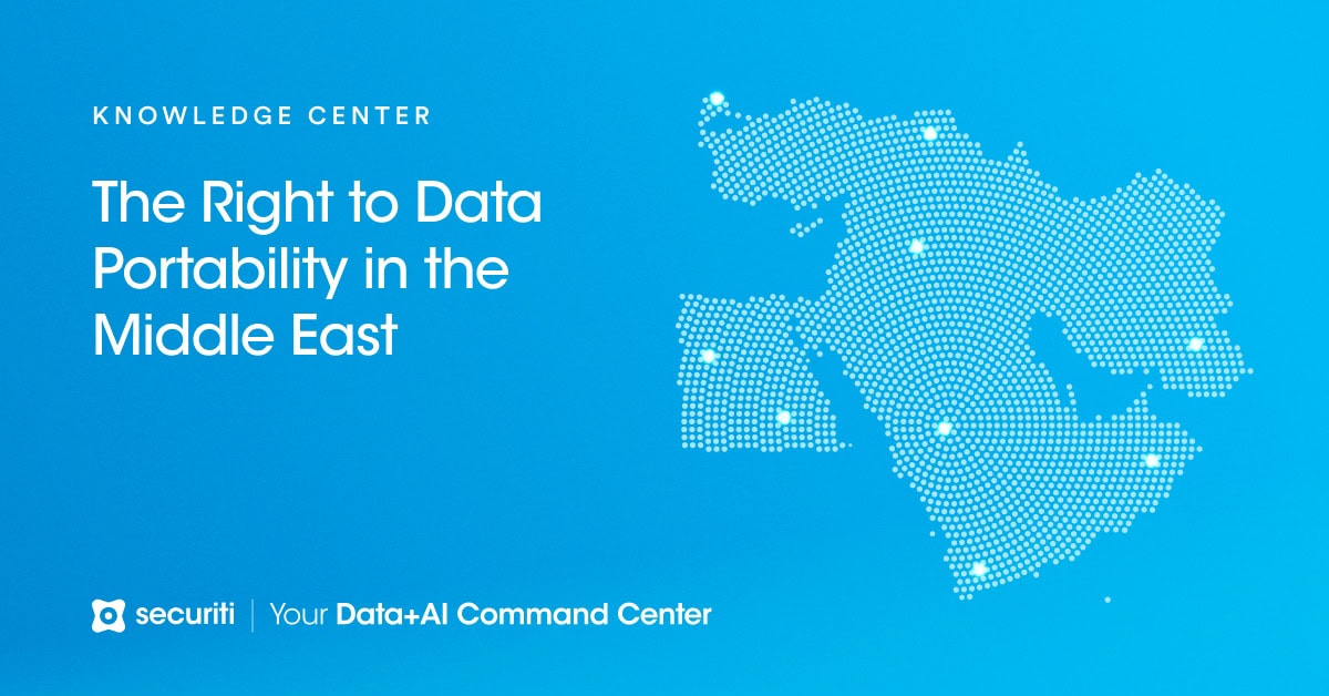 The Right to Data Portability in the Middle East - Securiti