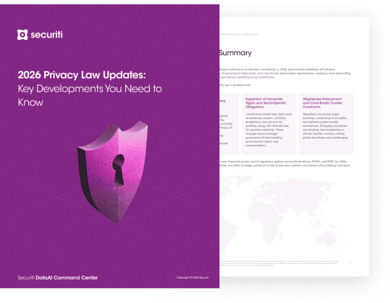 2026 Privacy Law Updates: Key Developments You Need to Know - Securiti